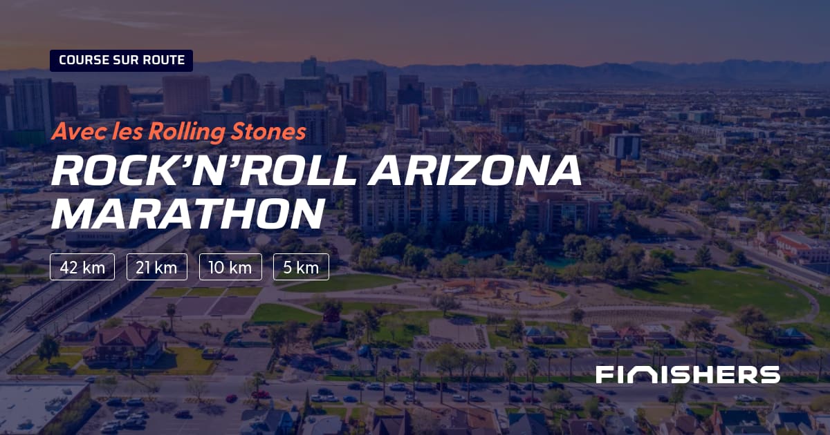 🏃 Rock’n’Roll Arizona Marathon 2026 - Parcours, inscriptions ...