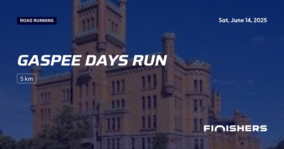 🏃 Gaspee Days Run 2025 - All the information about the race and ...