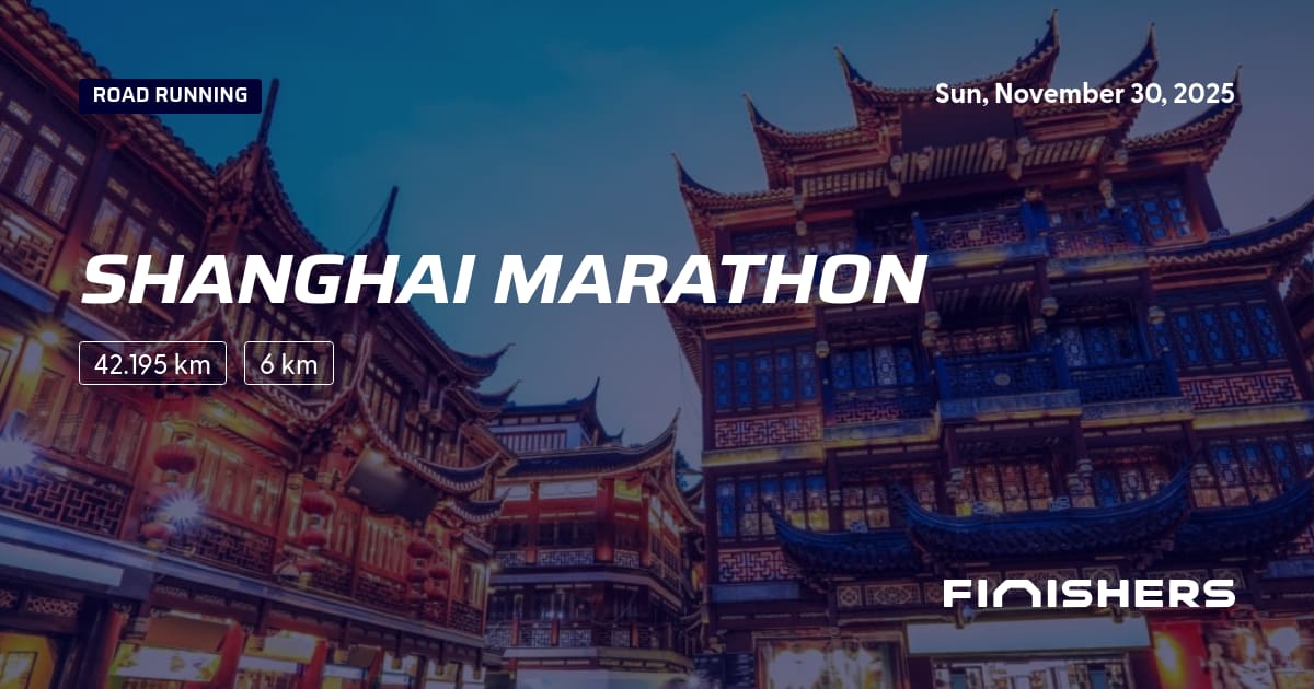 🏃 Shanghai Marathon 2025 - All the information about the race and ...
