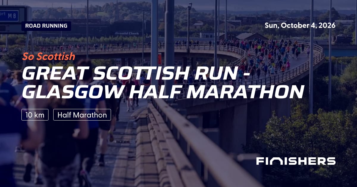🏃 Great Scottish Run - Glasgow Half Marathon 2026 - All the information ...