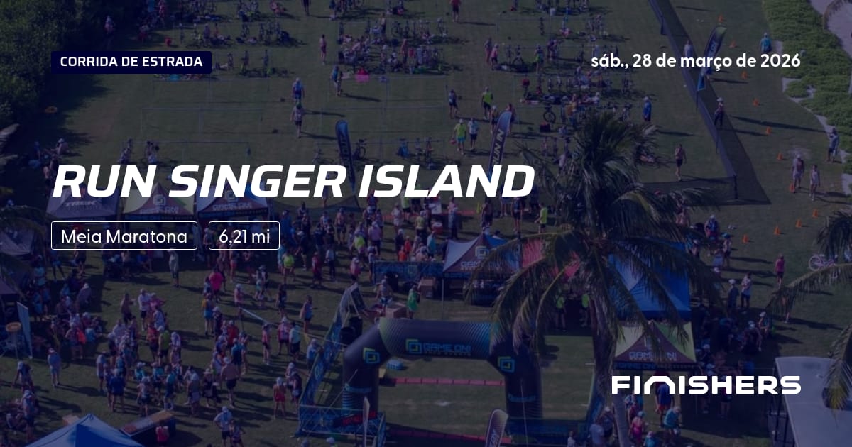 🏃 Run Singer Island 2026 - Toda a informação sobre a corrida e o ...