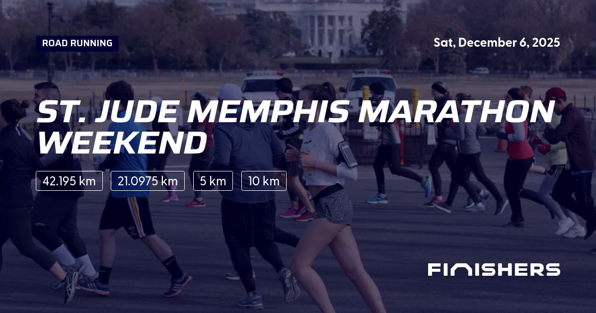 🏃 St. Jude Memphis Marathon Weekend 2025 - All the information about ...