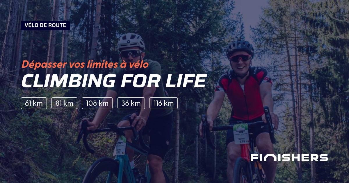 🏃 Climbing For Life 2026 - Parcours, inscriptions & résultats | Finishers