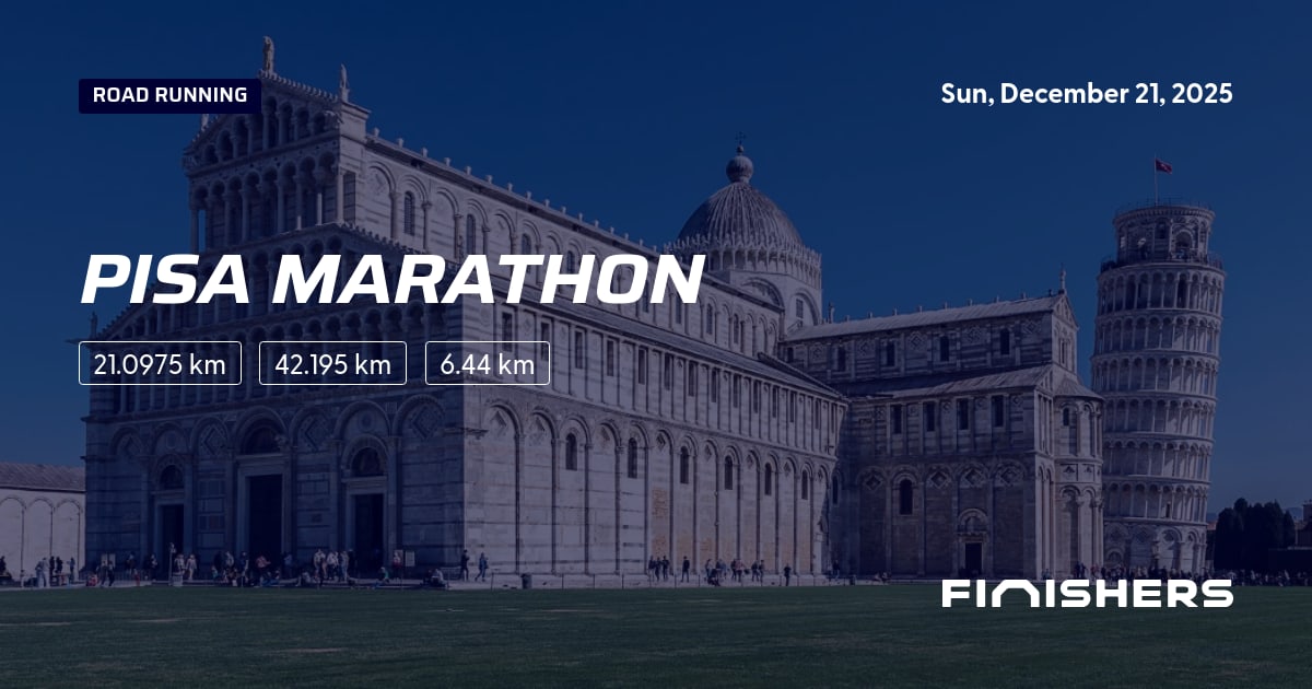 🏃 Pisa Marathon 2025 - All the information about the race and registration process | Finishers