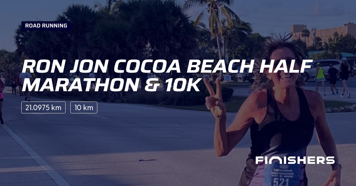 🏃 Ron Jon Cocoa Beach Half Marathon & 10k 2025 - All the information ...