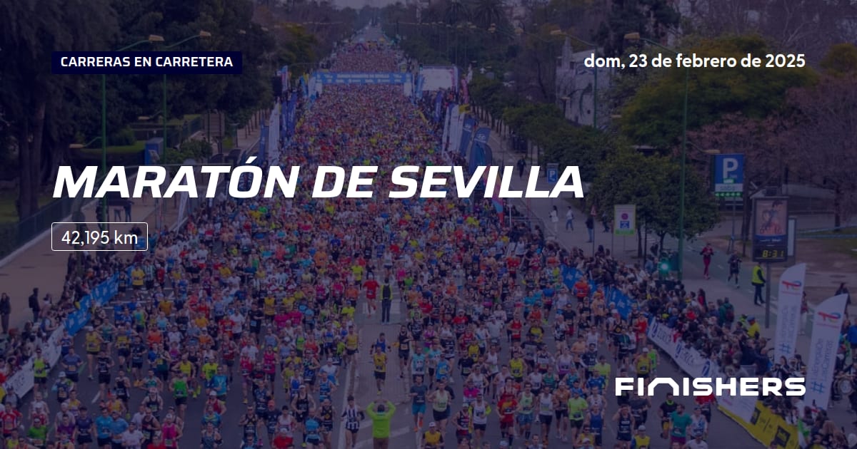 🏃 Maratón de Sevilla 2025 - Toda la información sobre los recorridos e ...