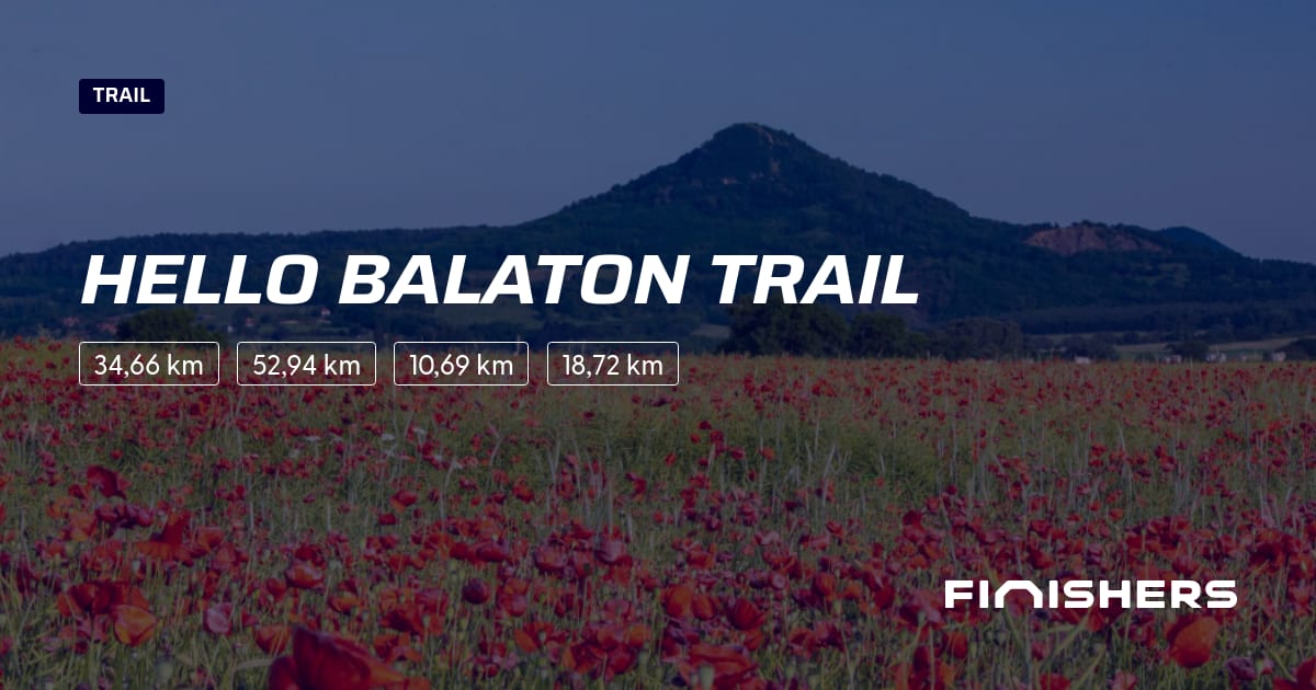 🏃 Hello Balaton Trail 2026 - Toda la información sobre los recorridos ...