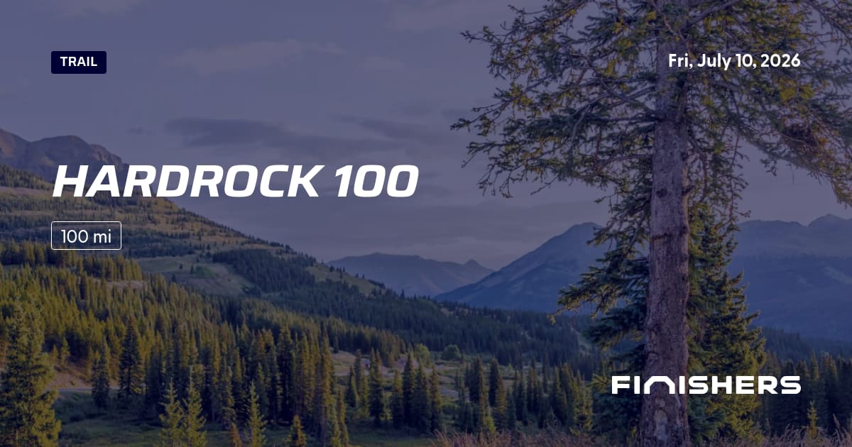 🏃 Hardrock 100 2026 - All the information about the race and ...