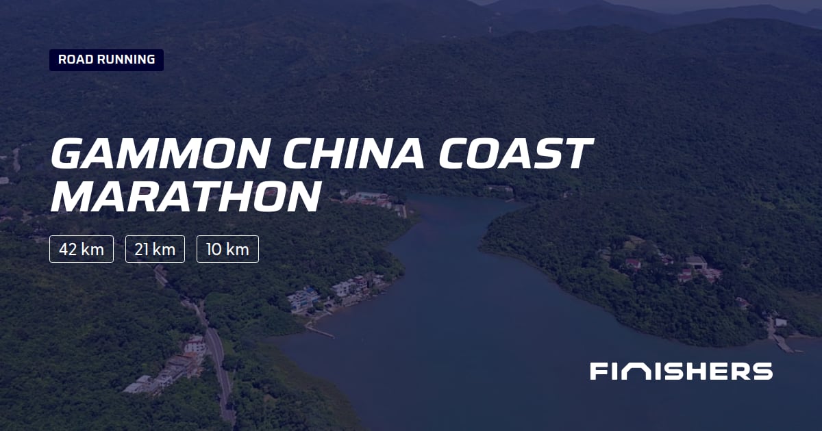🏃 Gammon China Coast Marathon 2025 - All the information about the race ...