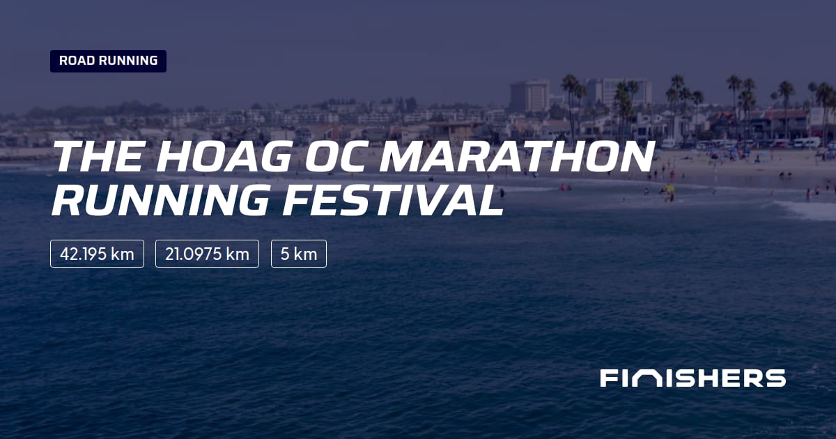 🏃 The Hoag OC Marathon Running Festival 2026 - All the information ...