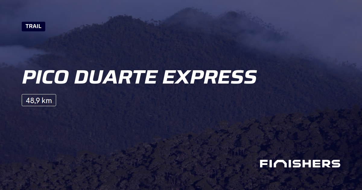🏃 Pico Duarte Express 2026 - Toda la información sobre los recorridos ...