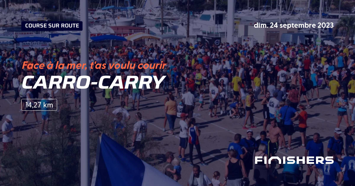 🏃 Carro-Carry 2023 - Parcours, inscriptions & résultats | Finishers