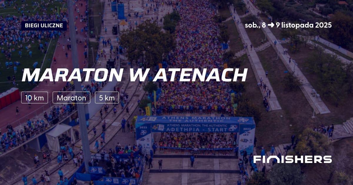 🏃 Maraton w Atenach 2025 - Wszystkie informacje odnośnie wyścigu i ...