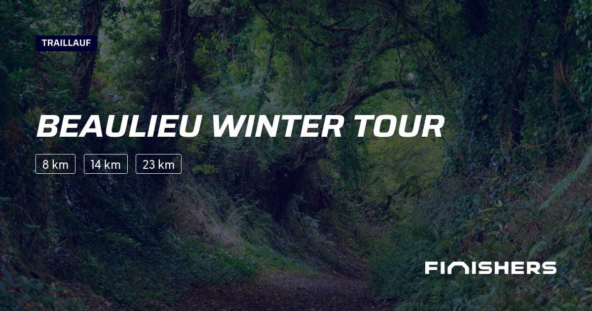 🏃 Beaulieu Winter Tour 2026 - Alle Strecken-, Ergebnis- und ...