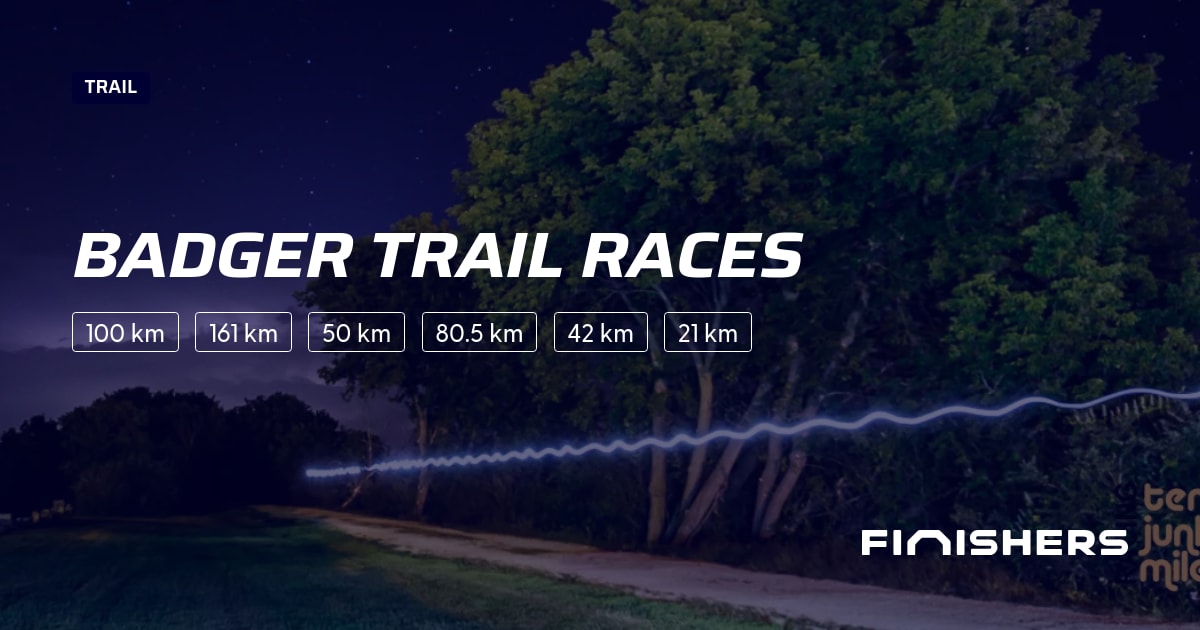 🏃 Badger Trail Races 2026 - All the information about the race and ...