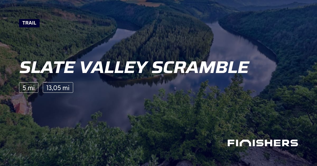 🏃 Slate Valley Scramble 2026 - Informace o závodu a registrační proces ...
