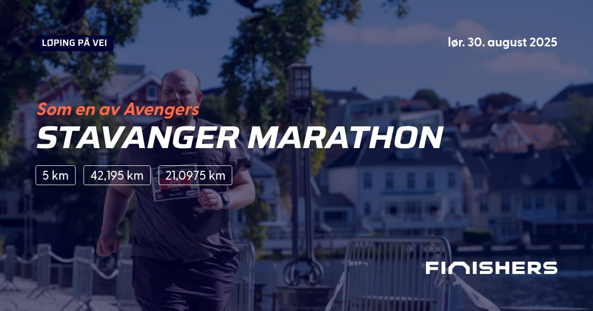 🏃 Stavanger Marathon 2025 - All informasjon om løpet og ...