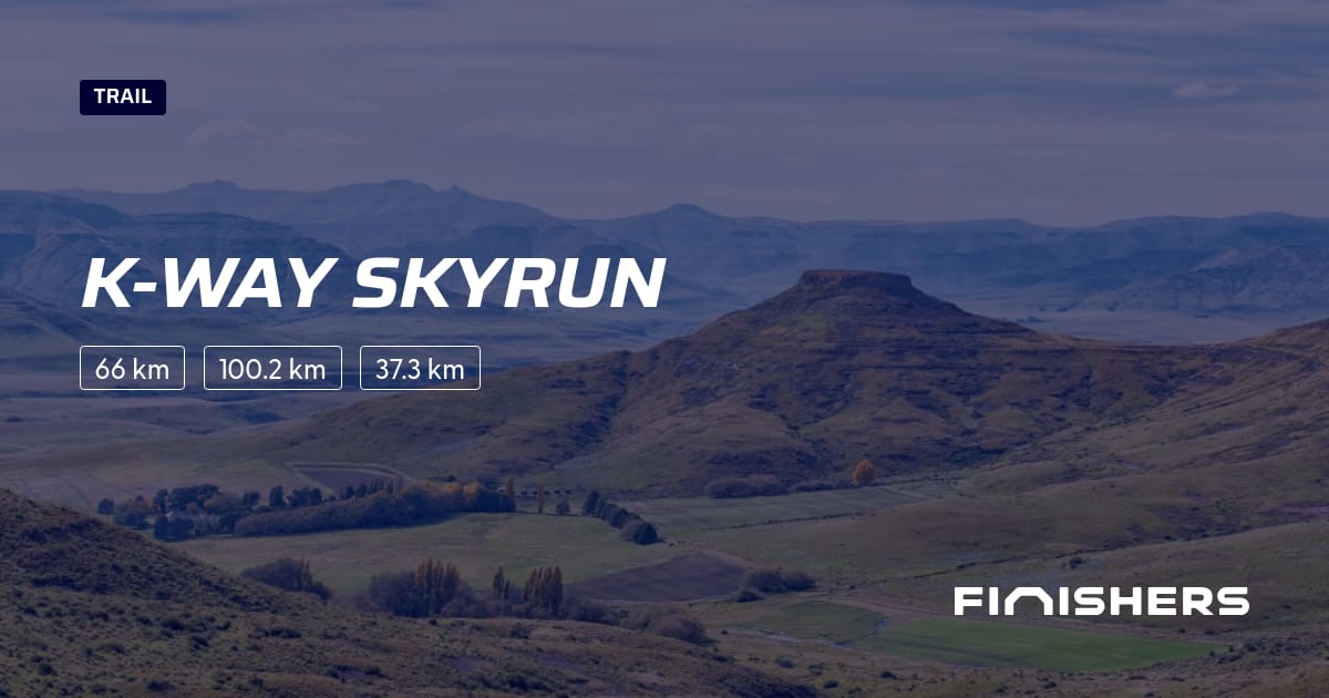 🏃 K-Way Skyrun 2026 - All the information about the race and registration process | Finishers