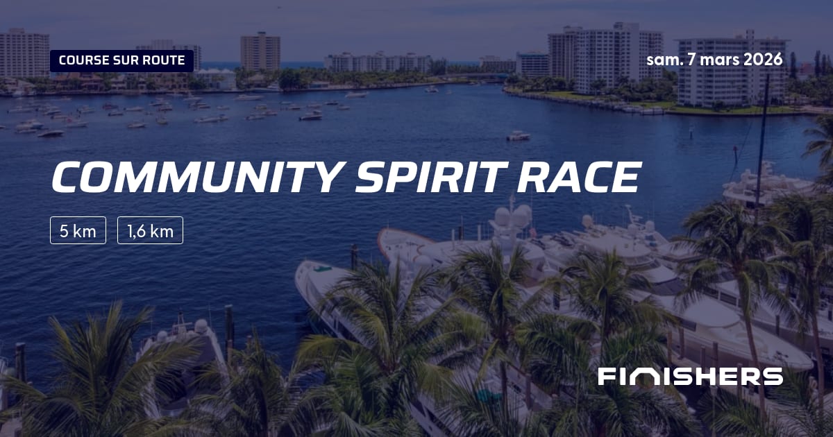 🏃 Community Spirit Race 2026 - Parcours, inscriptions & résultats ...