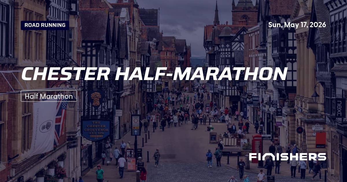 🏃 Chester Half-Marathon 2026 - All the information about the race and ...