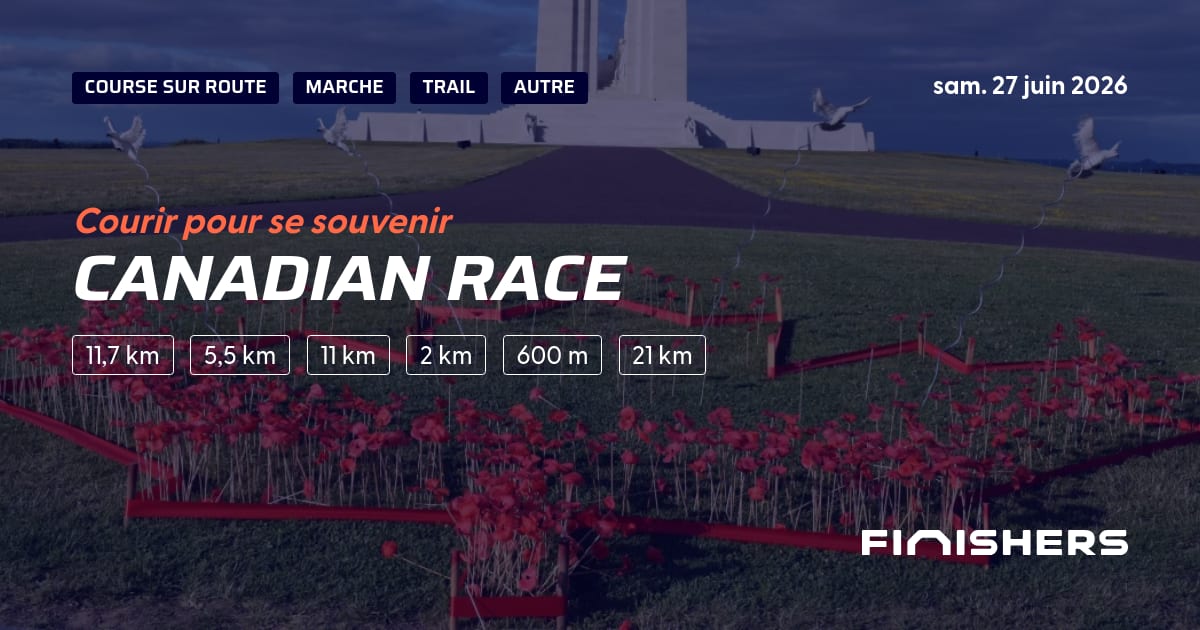 🏃 Canadian Race 2026 - Parcours, inscriptions & résultats | Finishers