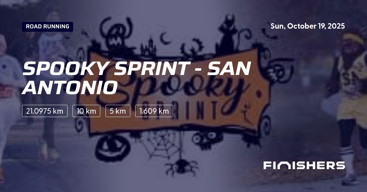 🏃 Spooky Sprint - San Antonio 2025 - All the information about the race ...