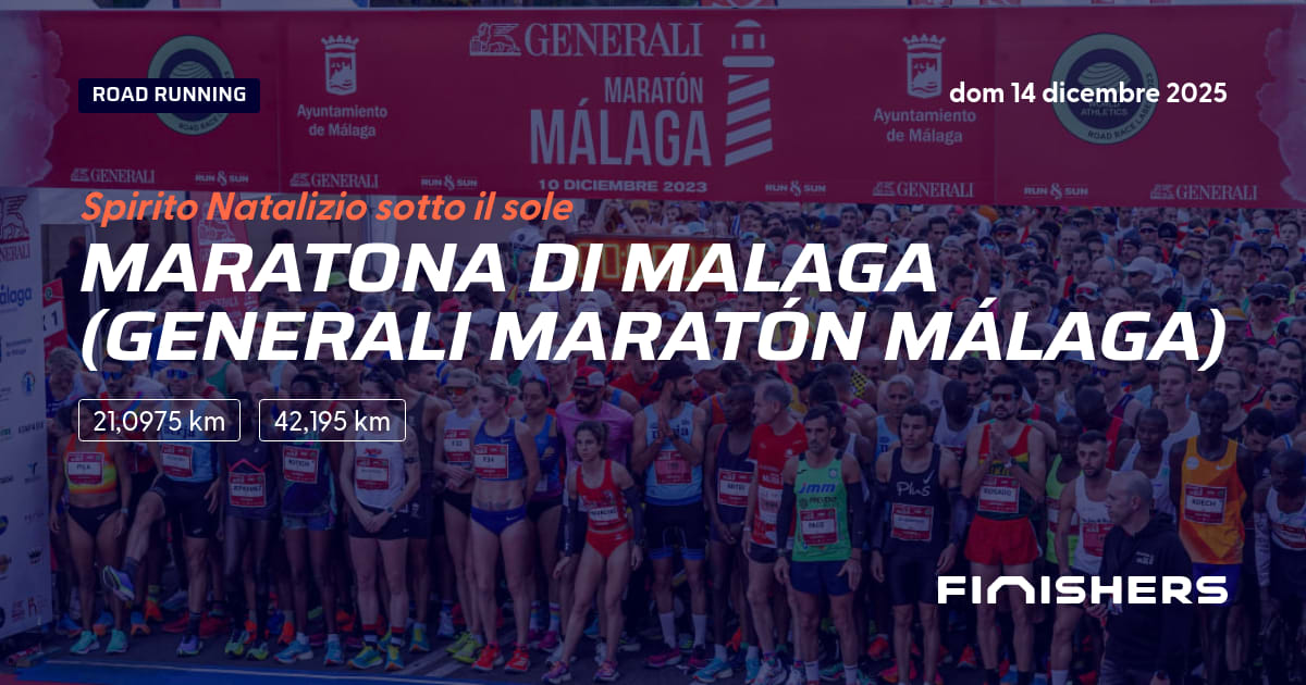 🏃 Maratona di Malaga (Generali Maratón Málaga) 2025 - Tutte le ...