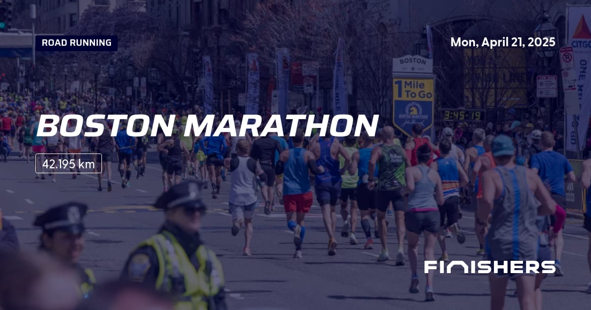 🏃 Boston Marathon 2025 - All the information about the race and ...