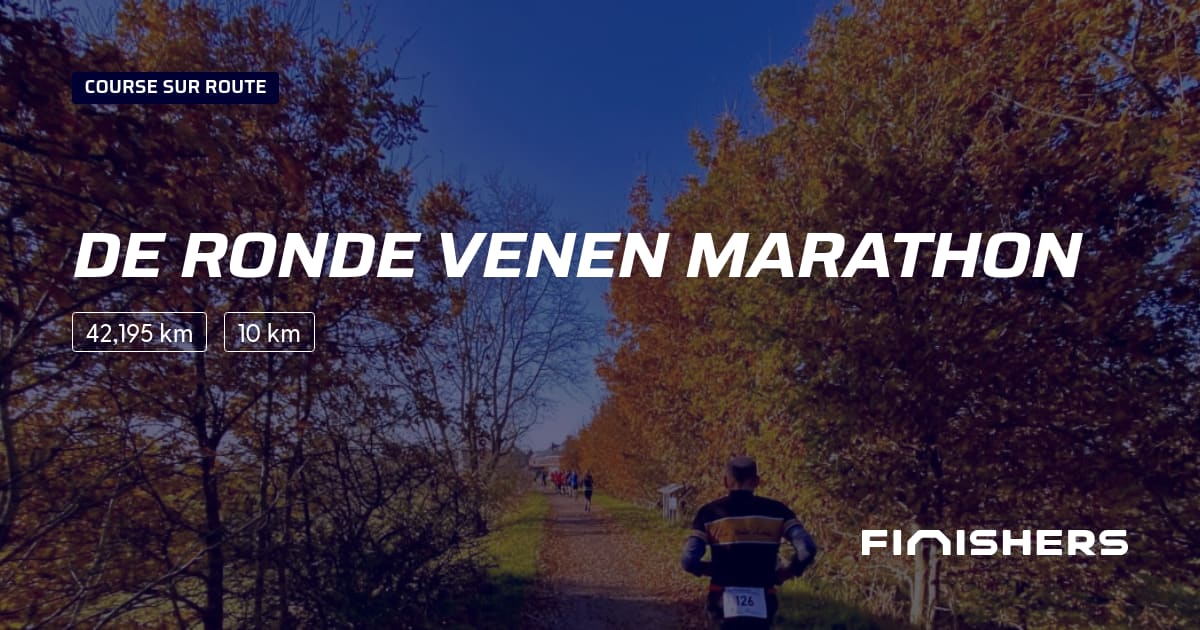 🏃 De Ronde Venen Marathon 2025 - Parcours, inscriptions & résultats | Finishers
