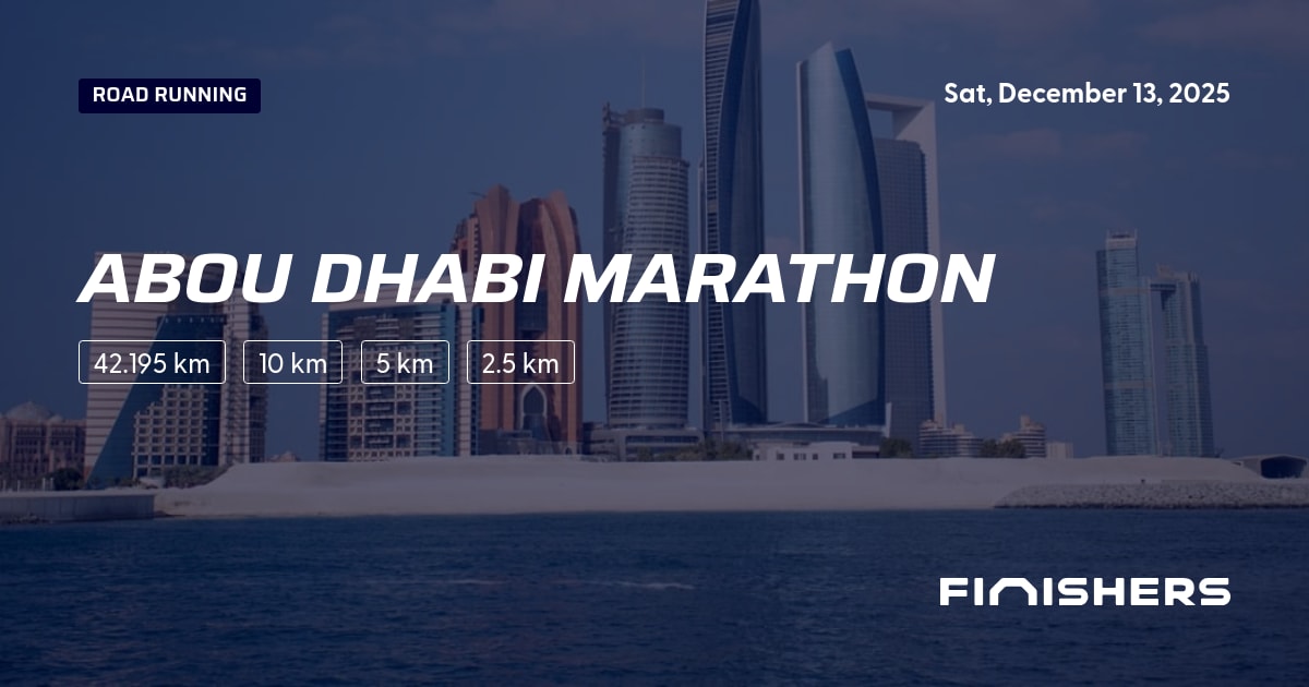 🏃 Abou Dhabi Marathon 2025 - All the information about the race and ...