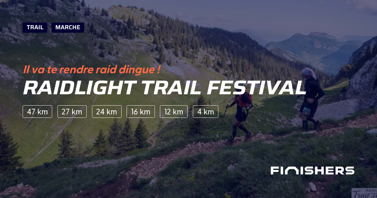 🏃 Raidlight Trail Festival 2024 - Parcours, inscriptions & résultats | Finishers