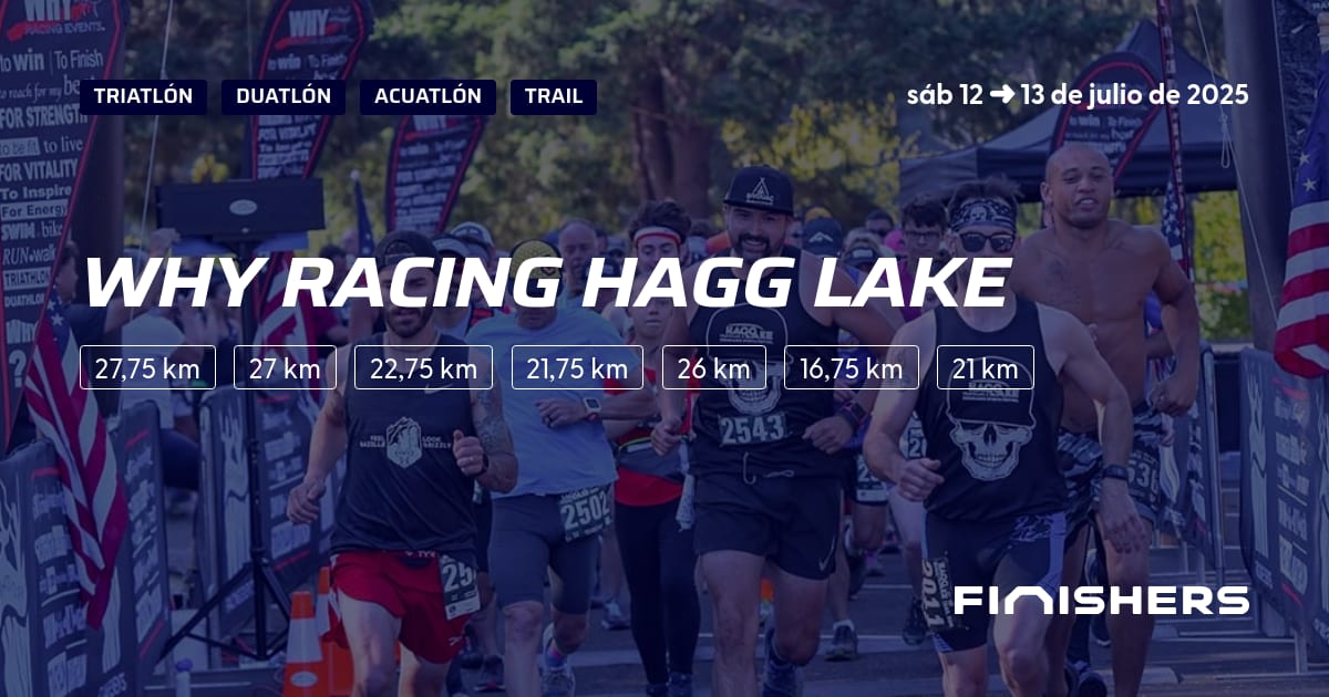 🏃 WHY Racing Hagg Lake 2025 - Toda la información sobre los recorridos ...