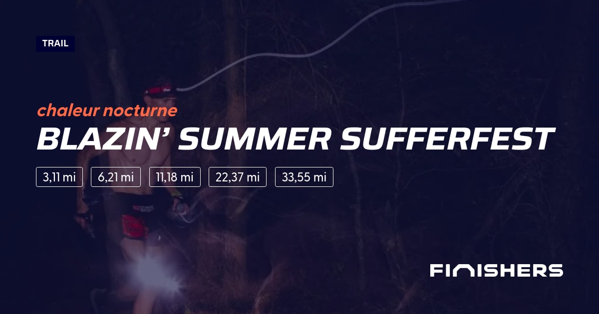 🏃 Blazin’ Summer Sufferfest 2026 - Parcours, inscriptions & résultats ...