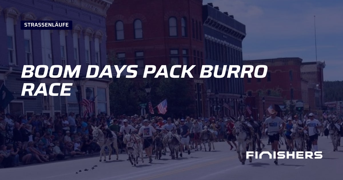 🏃 Boom Days Pack Burro Race 2026 - Alle Strecken-, Ergebnis- und ...