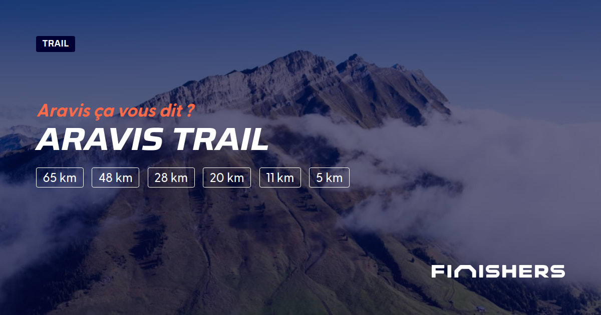 🏃 Aravis Trail 2023 - Parcours, inscriptions & résultats | Finishers