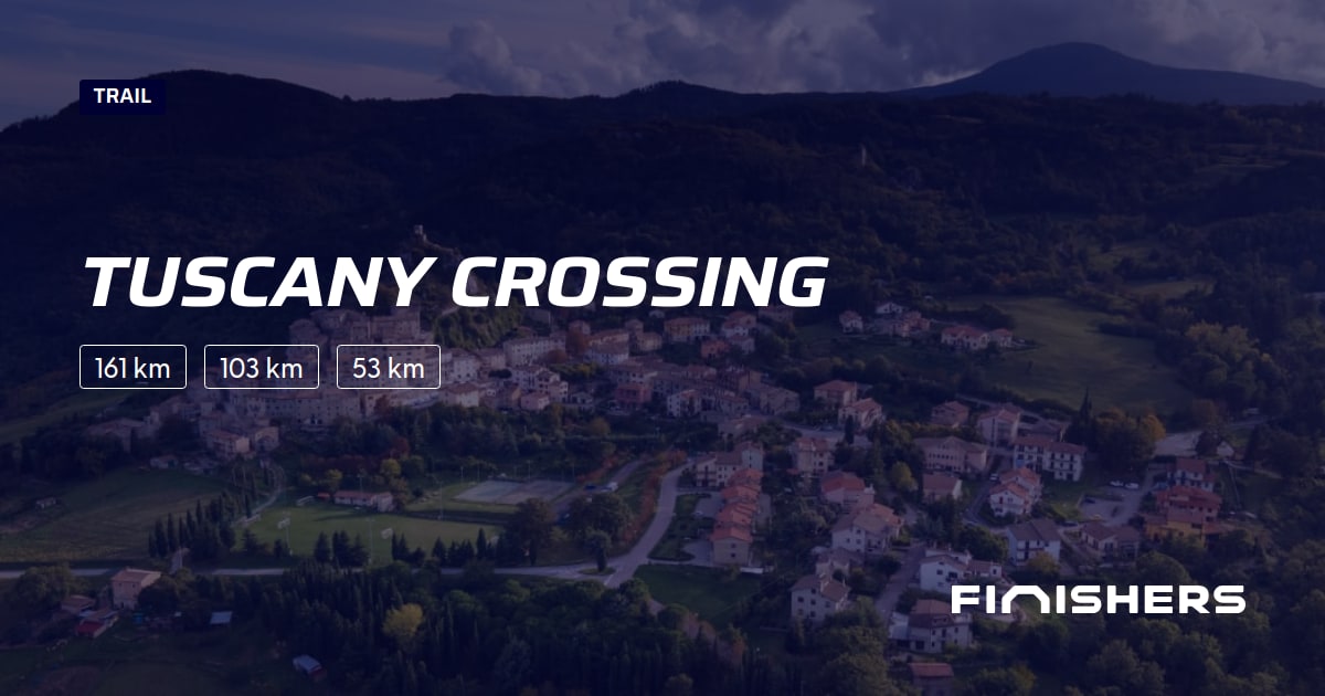 🏃 Tuscany Crossing 2024 - Toda la información sobre los recorridos e inscripciones | Finishers