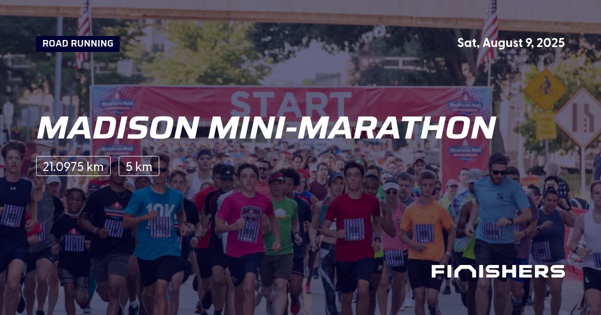 🏃 Madison Mini-Marathon 2025 - All the information about the race and ...