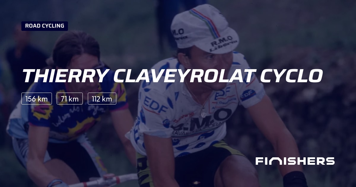 🏃 Thierry Claveyrolat Cyclo 2026 - All the information about the race and registration process ...