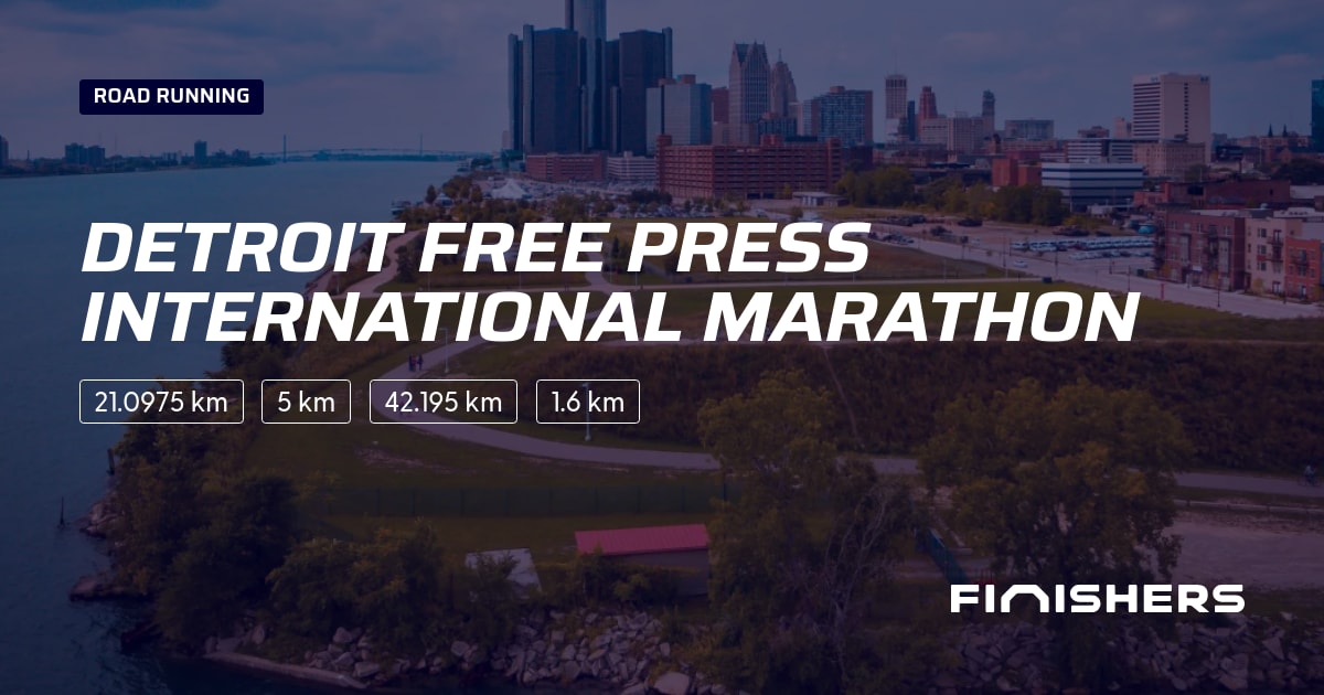 🏃 Detroit Free Press International Marathon 2025 - All the information ...