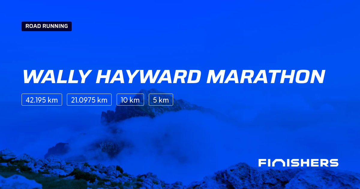 🏃 Wally Hayward Marathon 2025 - All the information about the race and ...