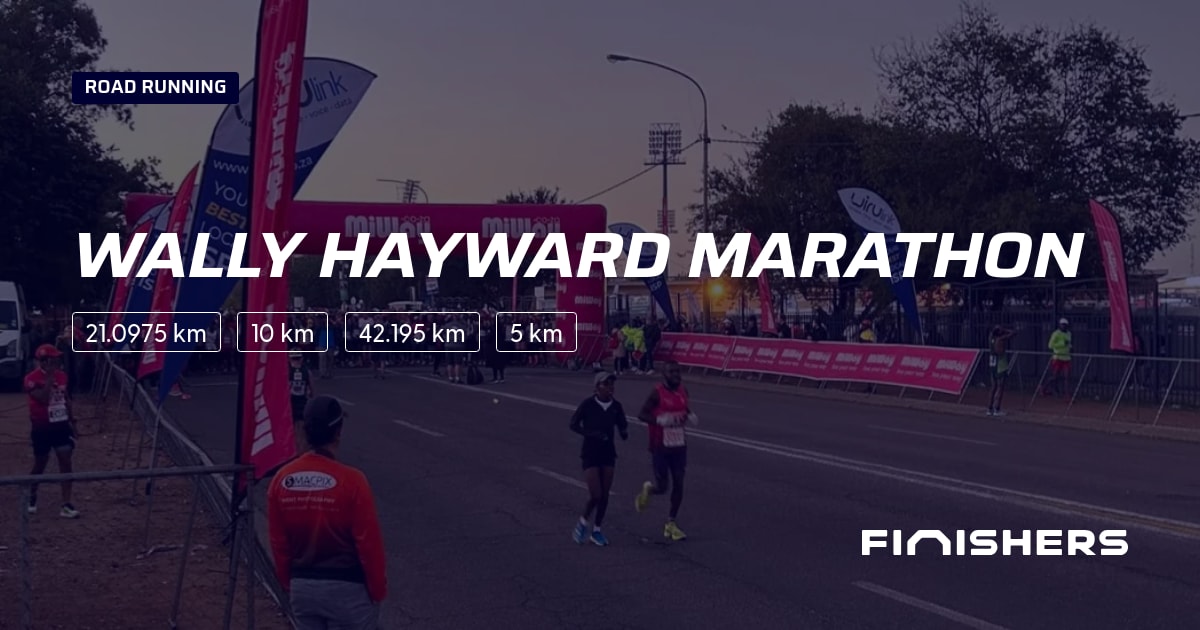 🏃 Wally Hayward Marathon 2026 - All the information about the race and ...