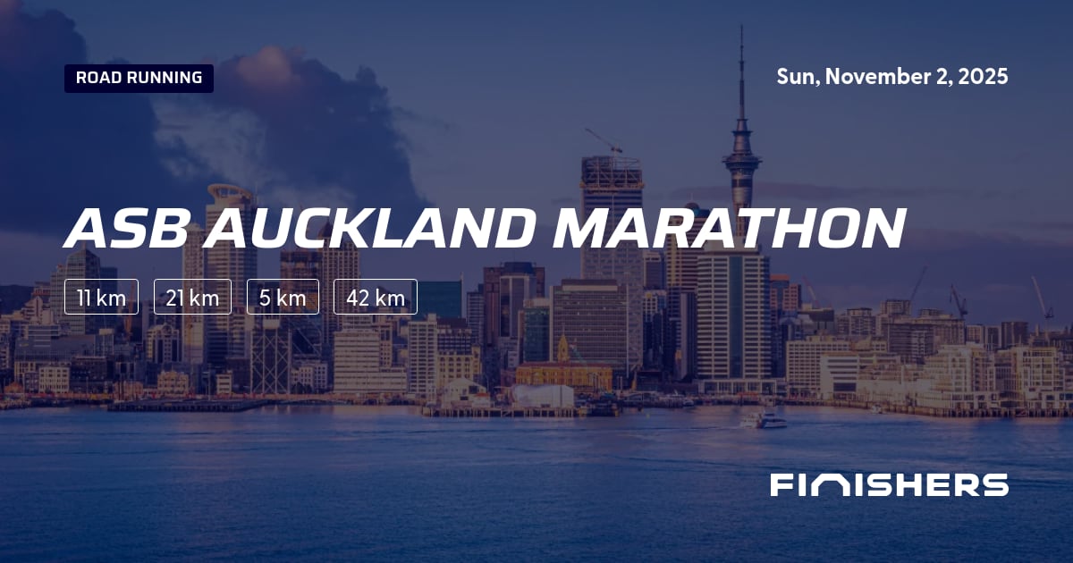 🏃 ASB Auckland Marathon 2025 - All the information about the race and ...