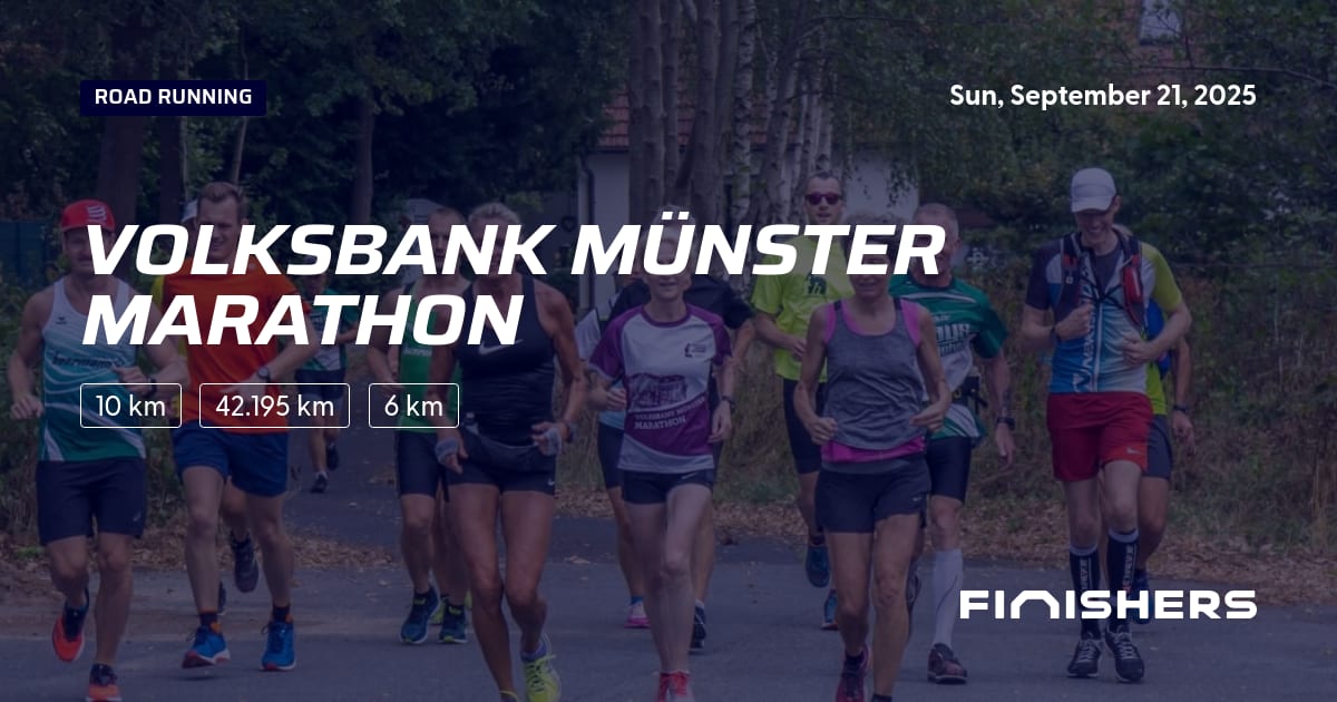 🏃 Volksbank Münster Marathon 2025 - All the information about the race ...