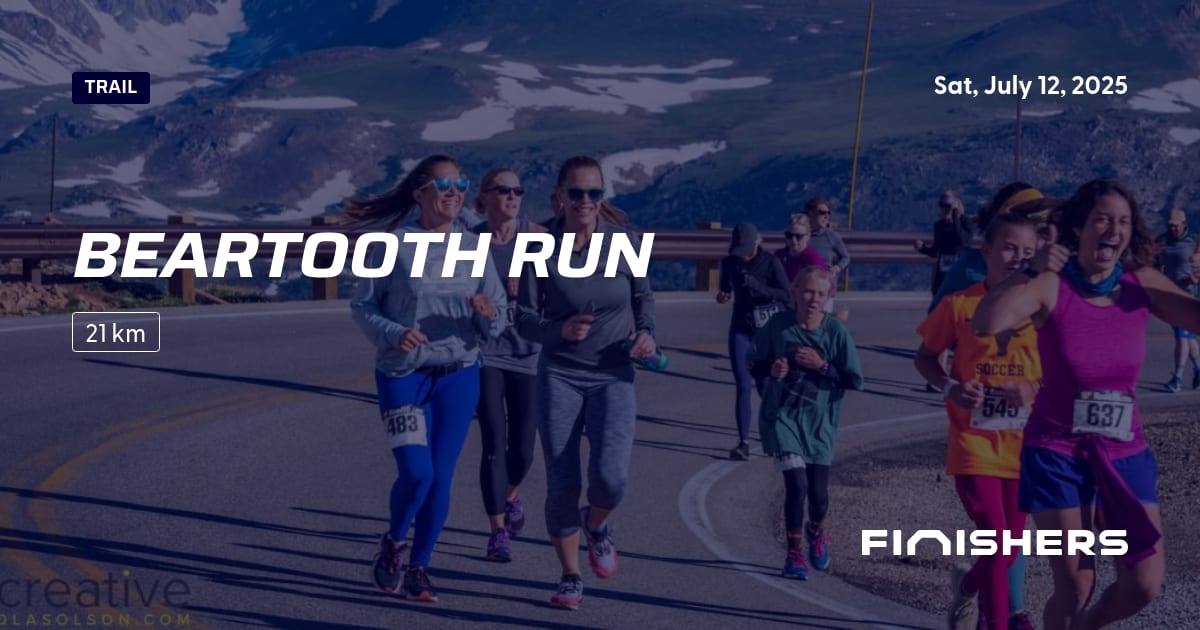 🏃 Beartooth Run 2025 - All the information about the race and registration process | Finishers