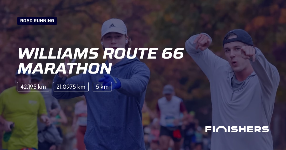 🏃 Williams Route 66 Marathon 2025 - All the information about the race ...