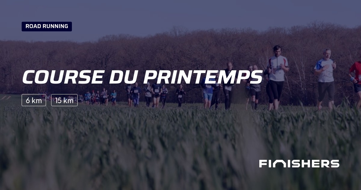 🏃 Course du Printemps results | Finishers