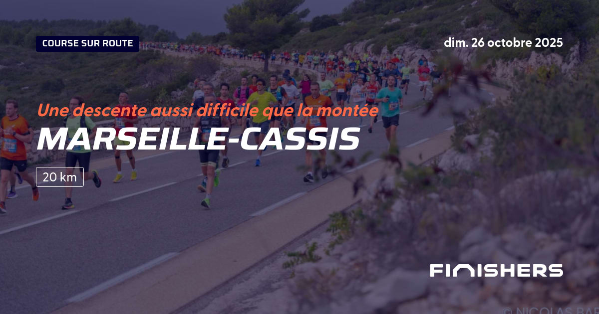 🏃 Marseille-Cassis 2025 - Parcours, inscriptions & résultats | Finishers
