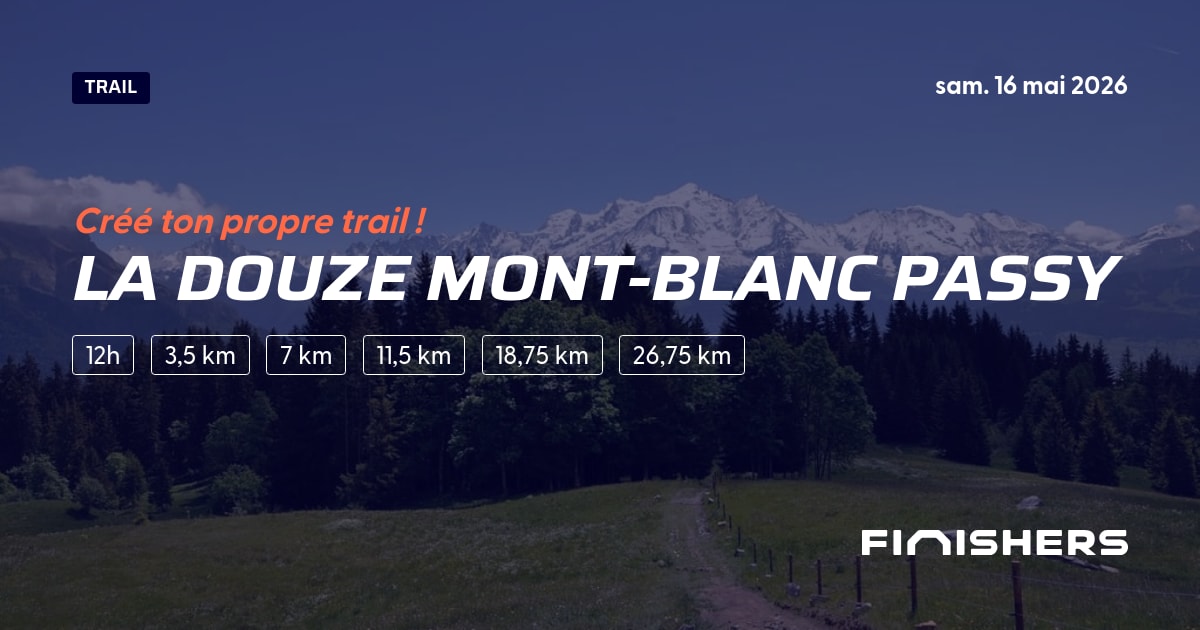 🏃 La Douze Mont-Blanc Passy 2026 - Parcours, inscriptions & résultats ...
