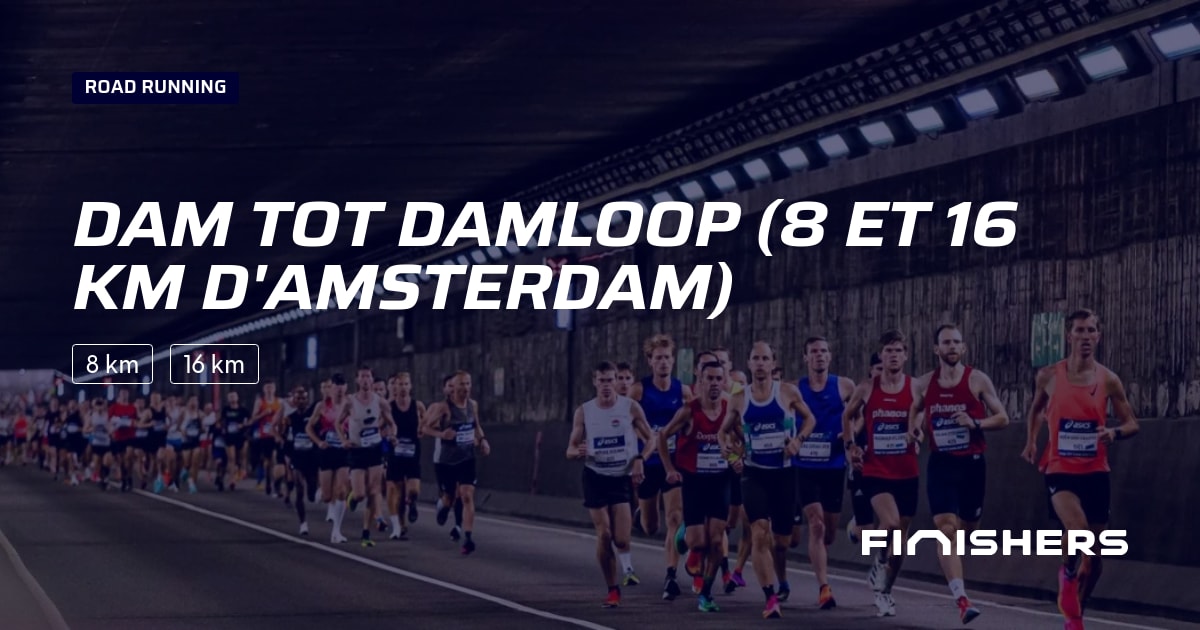 🏃 Dam Tot Damloop (8 et 16 km d'Amsterdam) 2026 - All the information ...