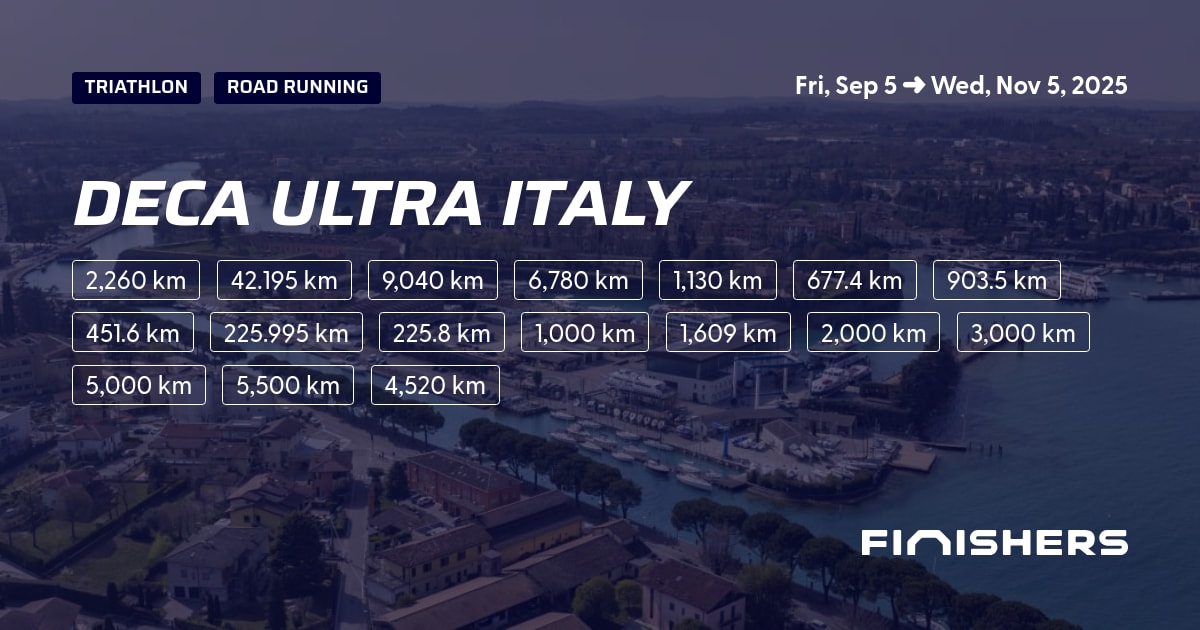 🏃 Deca Ultra Italy 2025 - All the information about the race and ...